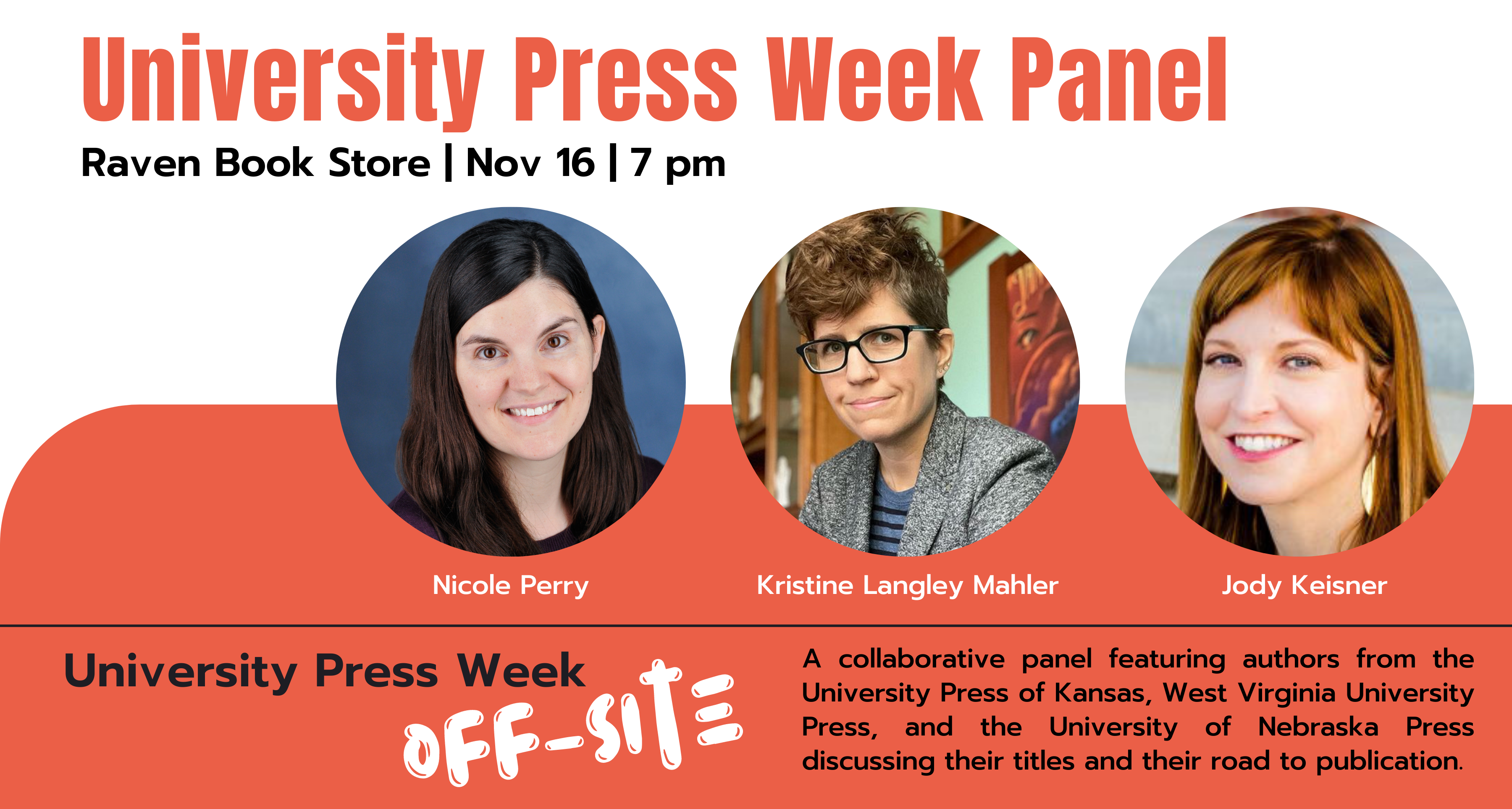 University Press Week Panel: Jody Keisner at The Raven – UNP blog